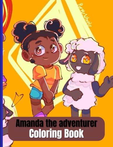 Amanda the Adventurer Coloring Book: GREAT Amanda the Adventurer ...