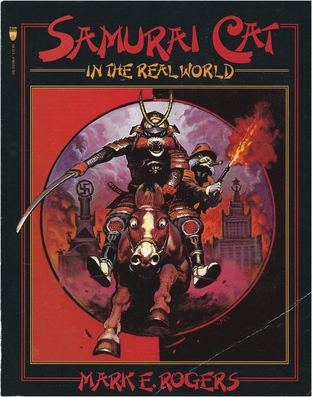 Samurai Cat in the Real World (Samurai Cat, #3) by Mark E. Rogers ...