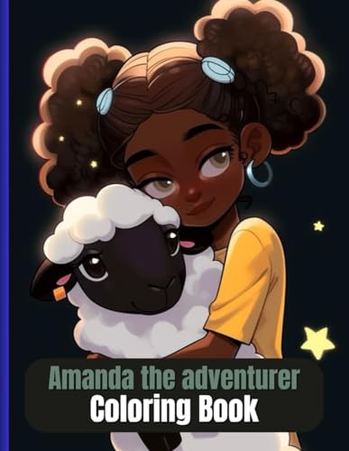 Amanda the Adventurer Coloring Book: High Quality Images For All Ages ...