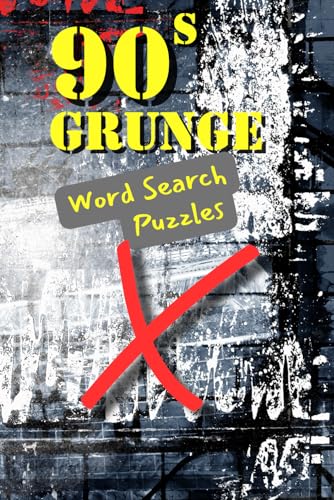 90's Grunge word search puzzles: 30 total puzzles by M3dia Booth ...