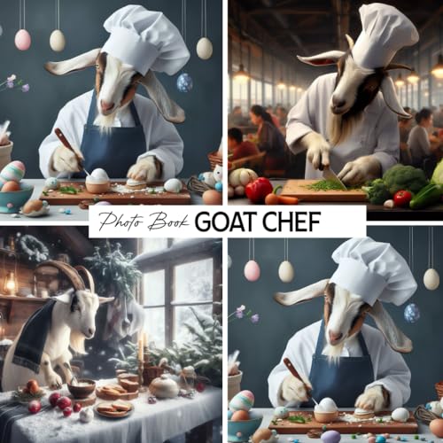Goat Chef Photobook: 40+ Amazing Photos Of Goat Chef, 17" x 8.5" Opened ...