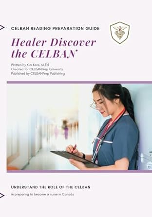 CELBAN Reading Preparation Guide: Healer Discover the CELBAN by Kim ...