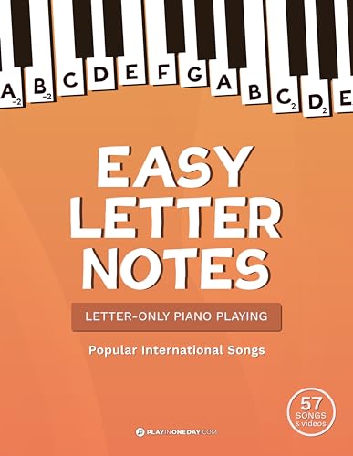 Easy Letter Notes. Popular International Songs + Videos: Letter-only ...
