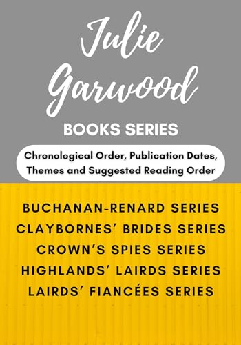 Julie Garwood Book Series - Buchanan-Renard Series, The Claybornes ...