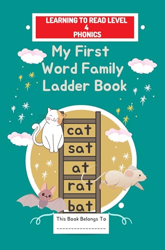 My First Word Family Ladder Book: Learning to Read Level 4 Phonics by ...