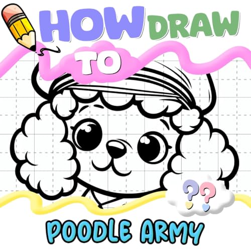 How to Draw Army Poodle: Learn to Draw Loyal Poodle in Military ...