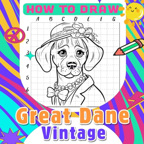 How to Draw Vintage Great Dane: Learn to Draw Classic Great Dane in ...