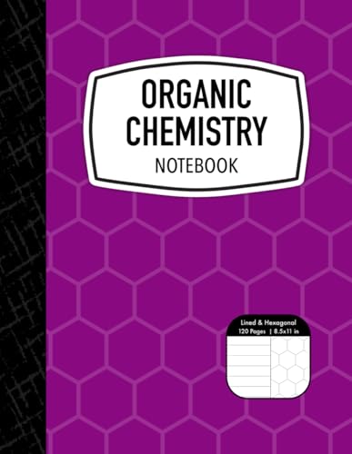 Organic Chemistry Notebook: Hexagonal Graph to Draw Organic Structure ...