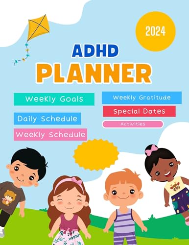 2024 ADHD Planner for Kids: A Fun and Functional Tool for Daily Success ...