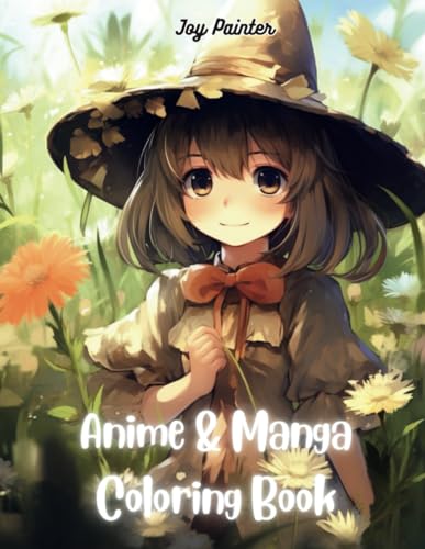 Anime Manga Coloring Book: Elevate Your Relaxation with Japanese Art ...