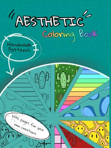 Aesthetic Coloring Book: cute Simple designs for all ages // pages for ...