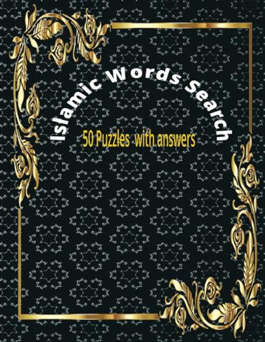 Islamic Word Search with 50 puzzles and answers: Islamic puzzles by ...