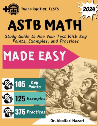 ASTB Math Made Easy: Study guide to ace your test with key points ...