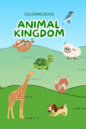 Kids Coloring Book Animal Kingdom with Names For Preschool and ...
