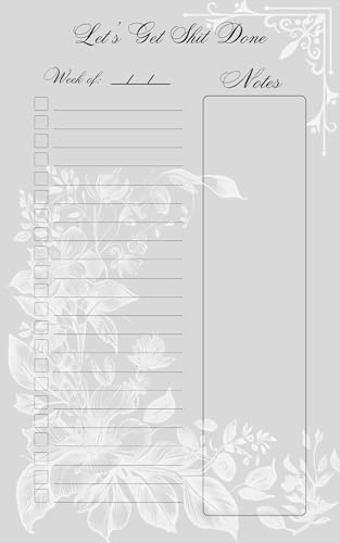 Gray and White Floral To Do List by Kayleigh Frazier | Goodreads
