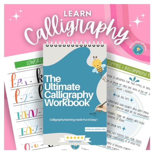 The Ultimate Calligraphy Workbook: A Step-by-Step Fun Calligraphy ...