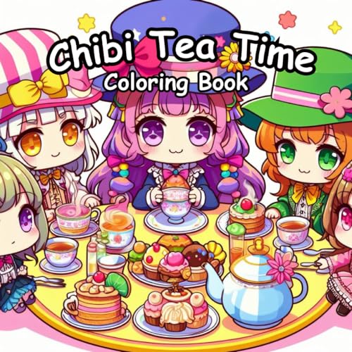 Chibi Tea Time: coloring book by Joseph Dusosky | Goodreads
