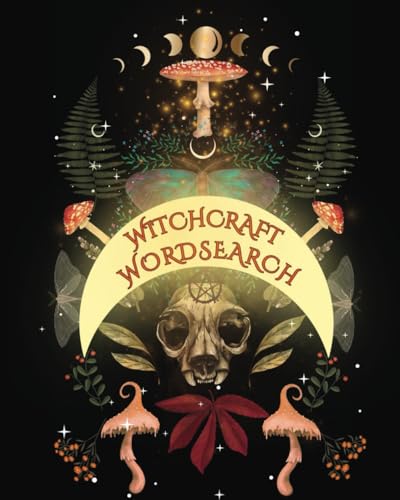 Witchcraft Wordsearch: A Wicked Word Quest Puzzle Book- featuring ...