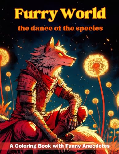 Furry World: The dance of the spices, a coloring book with 100 ...