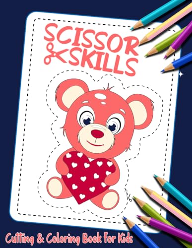 Scissor Skills Preschool Activity Book: fun Preschool Cutting and ...