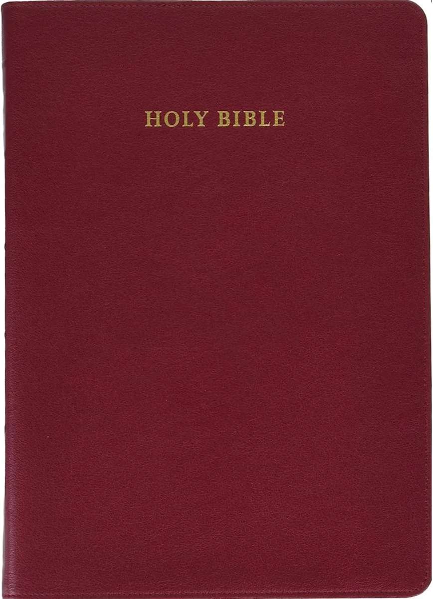 ESV Diadem Reference Edition with Apocrypha Red Calfskin leather, Red ...