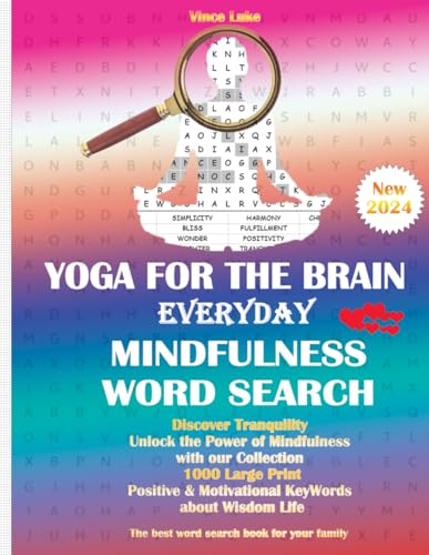 Yoga for the Brain Everyday Mindfulness Word Search: Discover ...