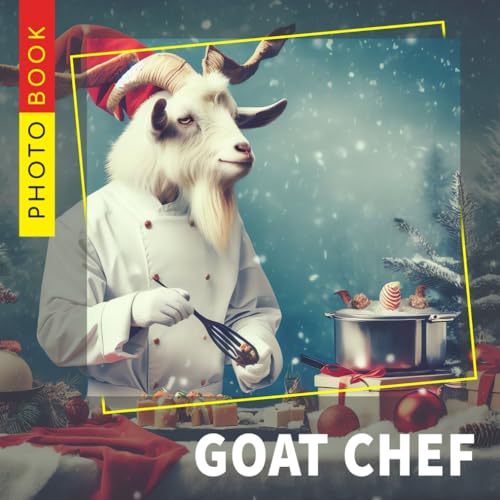 Goat Chef Photobook: 40+ Amazing Photos Of Goat Chef, 17" x 8.5" Opened ...