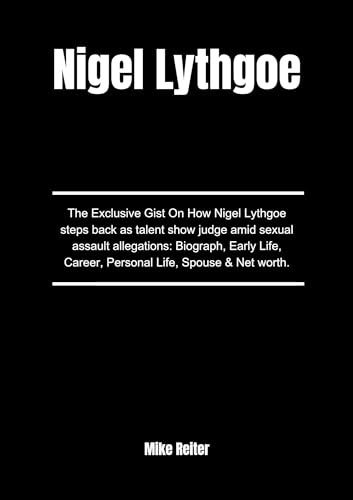 Nigel Lythgoe : The Exclusive Gist On How Nigel Lythgoe steps back as ...