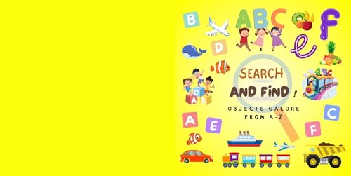SEARCH AND FIND !Objects Galore from A-Z: Alphabet learning ...