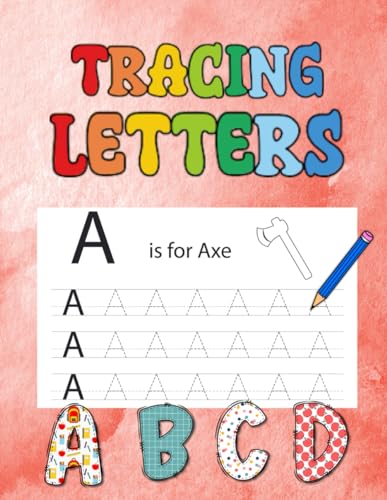 Tracing Letters: My first practice notebook writing letters of the ...