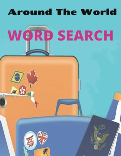 Ultimate Travel Word Search Puzzle Book for Adults, Teens & Seniors ...