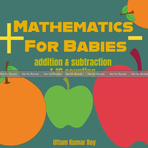 Mathematics For Babies: addition & subtraction 1-10 counting by Uttam ...