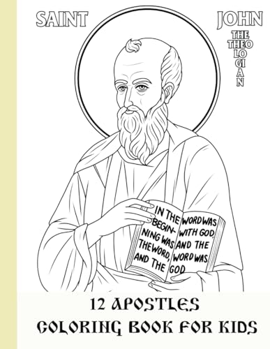 12 APOSTLES Coloring Book For Kids by Alexander Egger | Goodreads