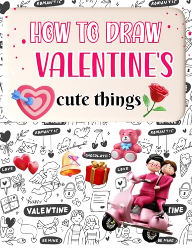 How to draw Valentine's cute things: A step by step drawing guide for ...