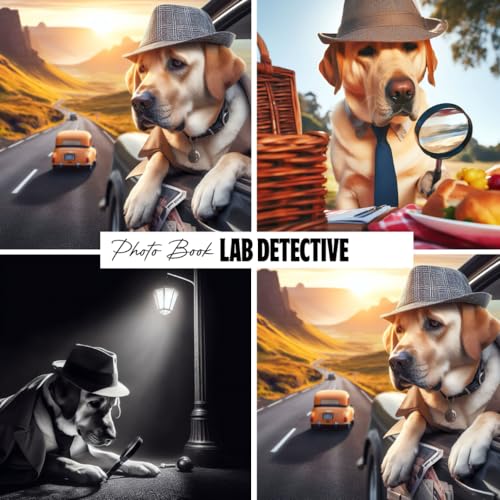 Lab Detective Photobook: 40+ Amazing Photos Of Lab Detective, 17" x 8.5 ...