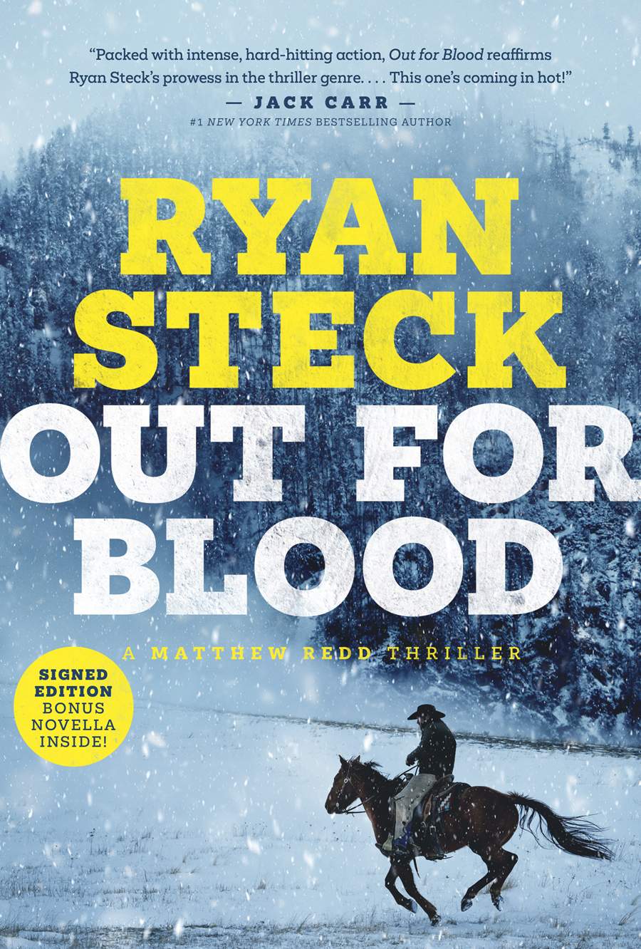 Out for Blood (A Matthew Redd Thriller, #3) by Ryan Steck | Goodreads