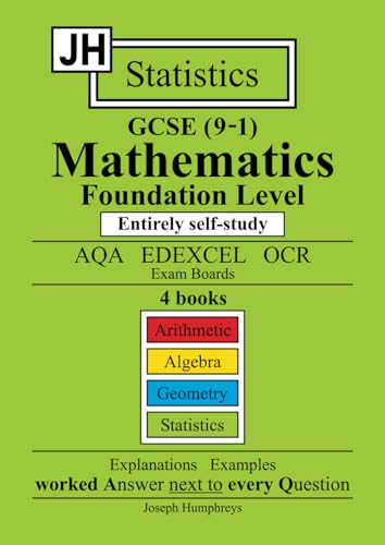 JH GCSE (9-1) Mathematics Foundation Level: Statistics: Entirely self ...
