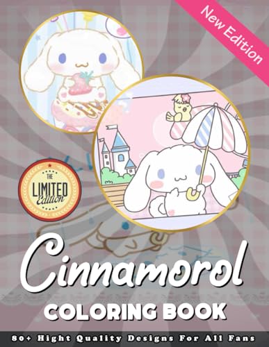 cinna.moroll Coloring Book: A CUTE World Of Quirky Characters Living ...