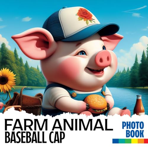 Farm Animal Baseball Cap Photobook: 40+ Amazing Photos Of Farm Animal ...