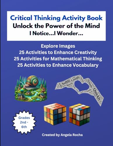 Critical Thinking Activity Book Unlock the Power of the Mind: I notice ...