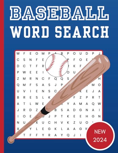 Baseball Word Search: Bathroom Joke Book | Fun Brain Teaser | Baseball ...
