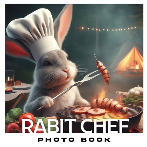 Rabit Chef Photobook: High-Quality Colorful Animals Photos with 40 ...