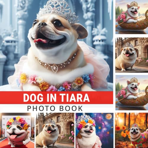 Dog In Tiara Photobook: Colorful Images Featuring 40+ Amazing Pictures ...