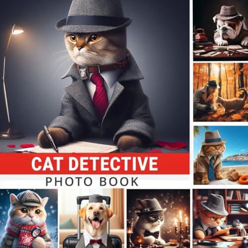 Cat Detective Photobook: Colorful Images Featuring 40+ Amazing Pictures ...