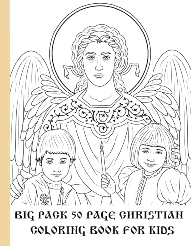Big Pack 50 Page Christian Coloring Book For Kids by Alexander Egger ...