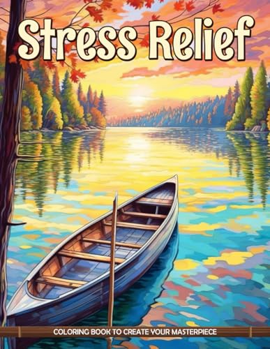 Stress Relief Coloring Book: Soothing Designs for Stress Relief ...