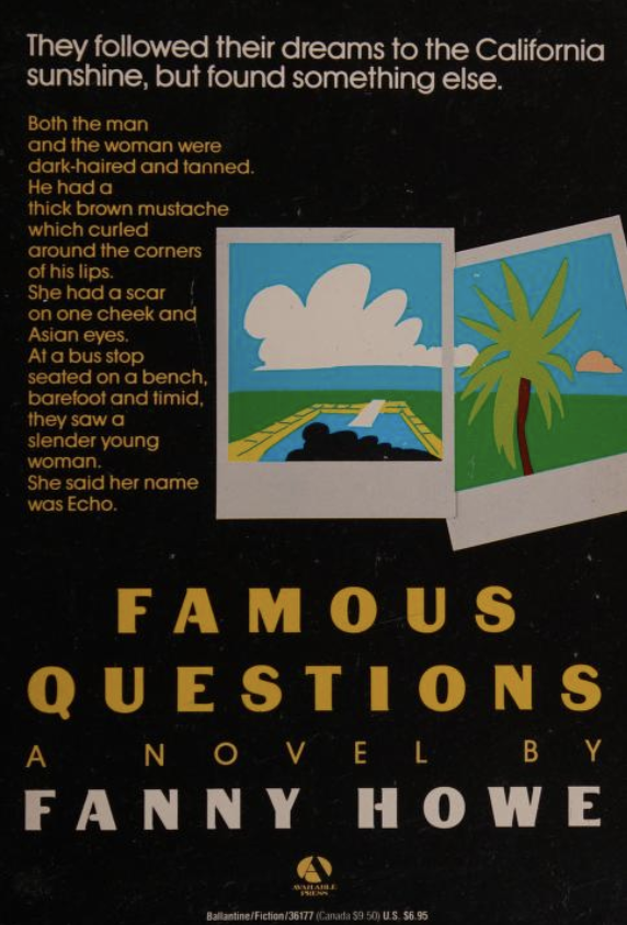 Famous Questions by Fanny Howe | Goodreads