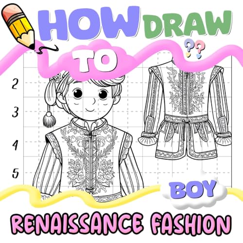 How to Draw Renaissance Fashion For Boys: Step-by-Step Guide for ...