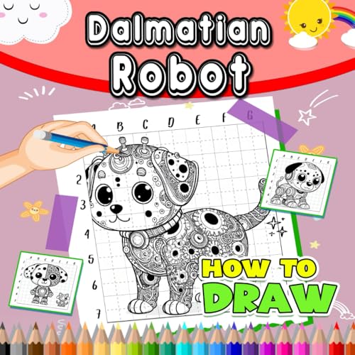 How to Draw Robot Dalmatian: Step-by-Step Guide for Futuristic Canine ...
