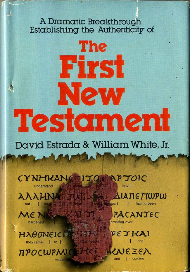 The First New Testament by David Estrada Herrero | Goodreads
